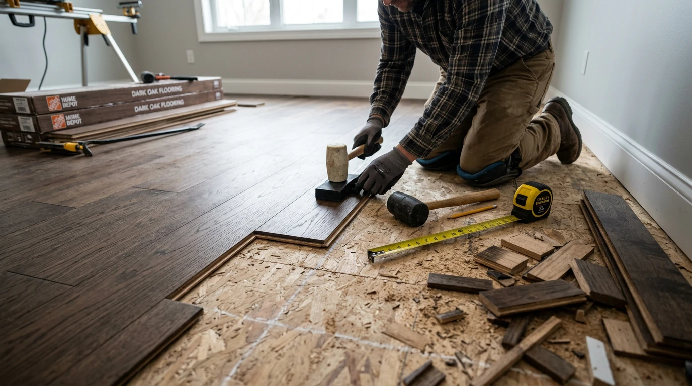 Flooring Waste Factor: Why You Need 10-15% Extra in 2026 | HomeCalc Pro